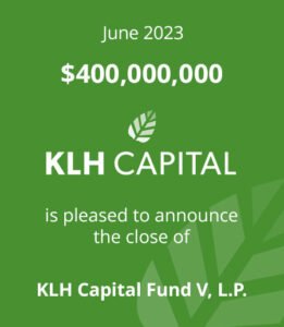 KLH Capital Closes Oversubscribed Fund V at $400 Million Hard Cap – KLH ...